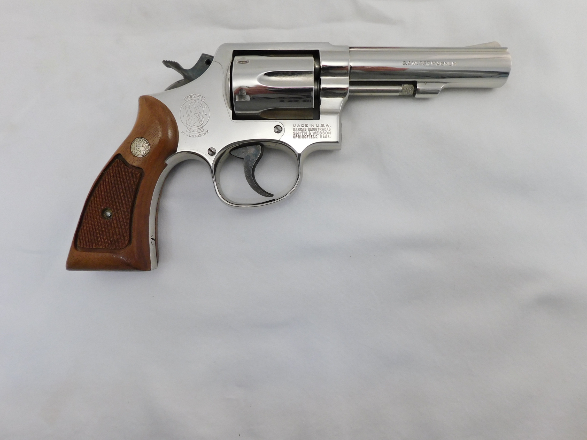 1981 Smith Wesson 13 357 Nickel – Fugate Firearms