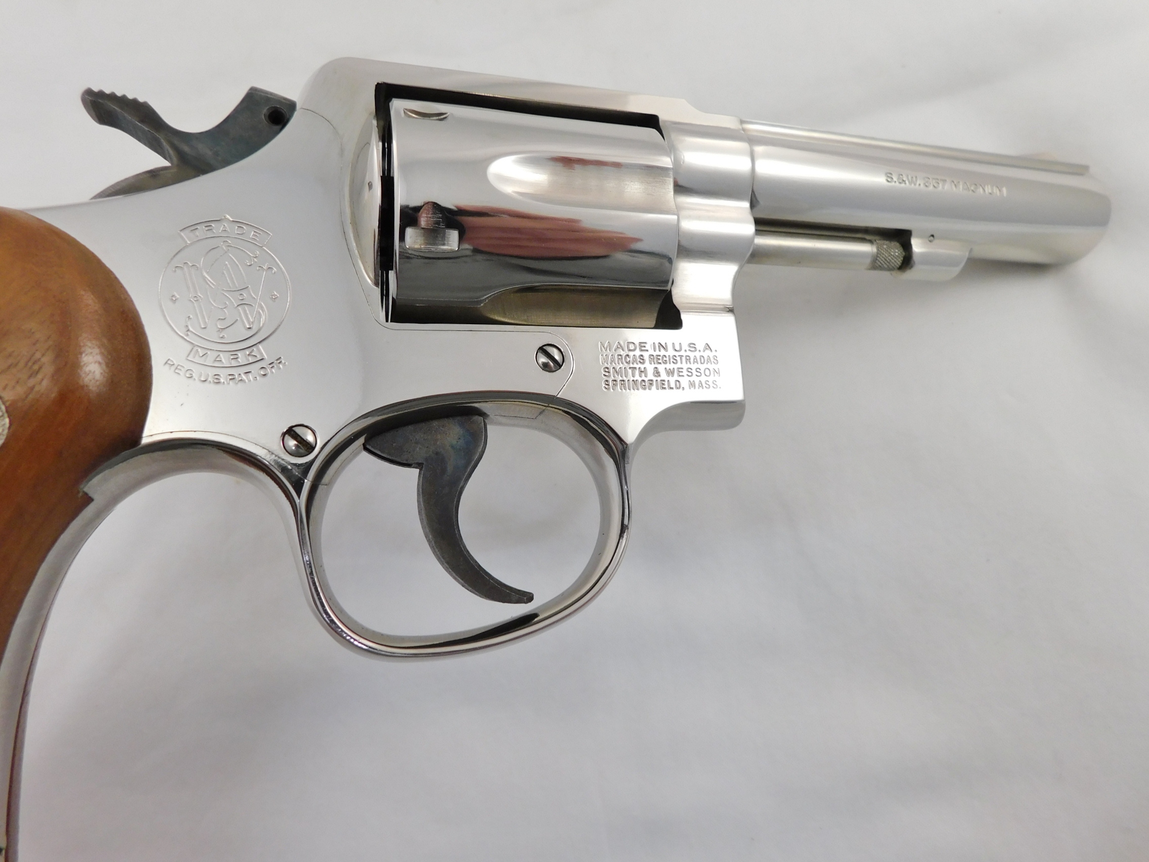 1981 Smith Wesson 13 357 Nickel – Fugate Firearms